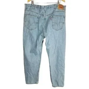 Levi's | Jeans | Levis Jeans Mens 42x3 Light Blue Denim 550 All Cotton ...